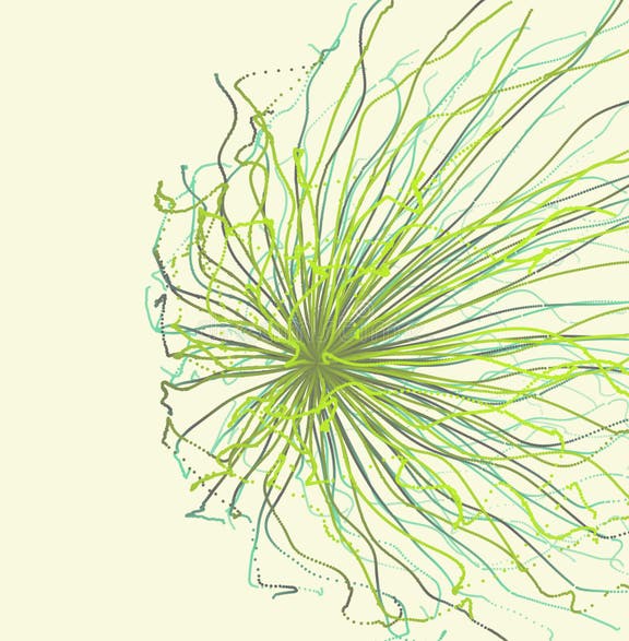 Point Explode. Array with Dynamic Emitted Particles. 3d Technology ...