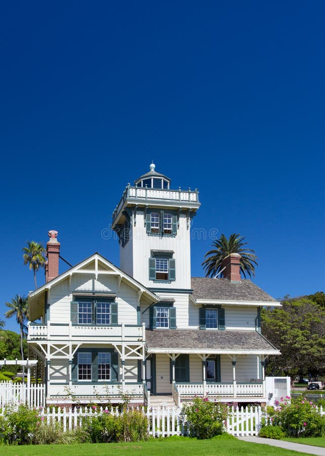 Point Fermin Lighthouse stock photo. Image of california - 32537644