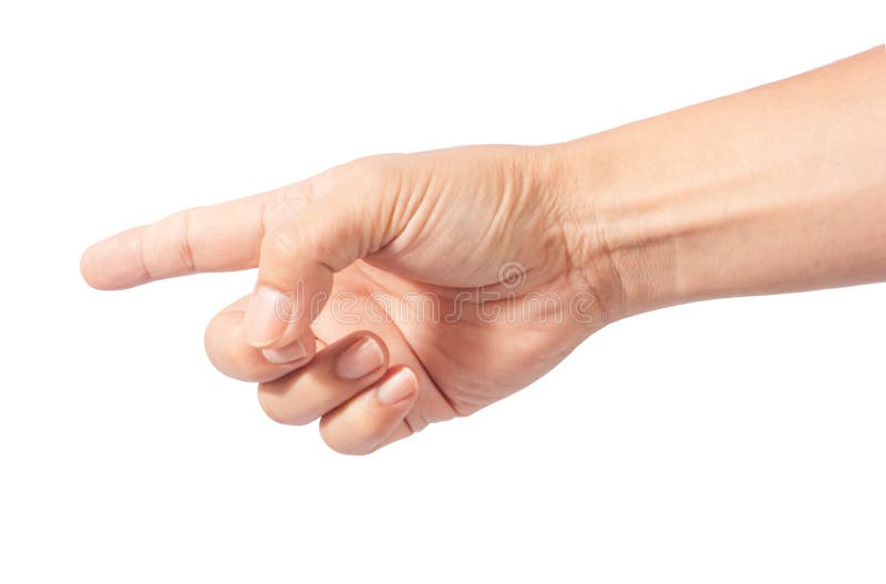 Point finger stock image. Image of touch, press, fist - 37699839