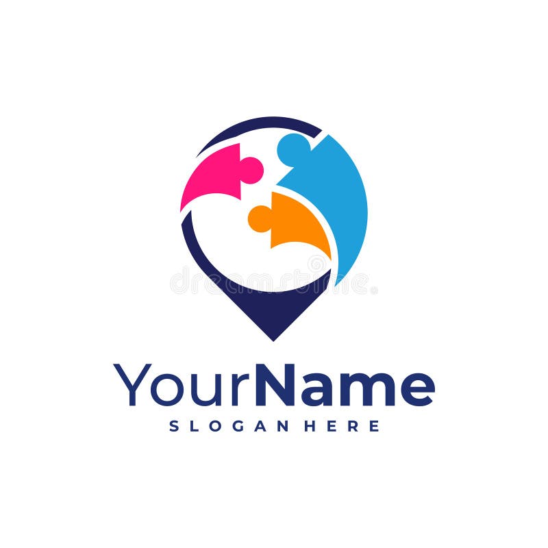 Point Leader Logo Design Template. Point People Logo Vector ...