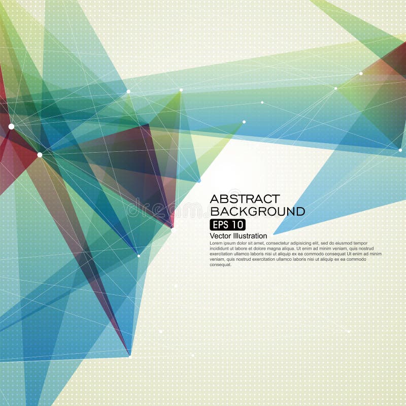 Point, Line, Surface Composition of Abstract Graphics, Vector ...