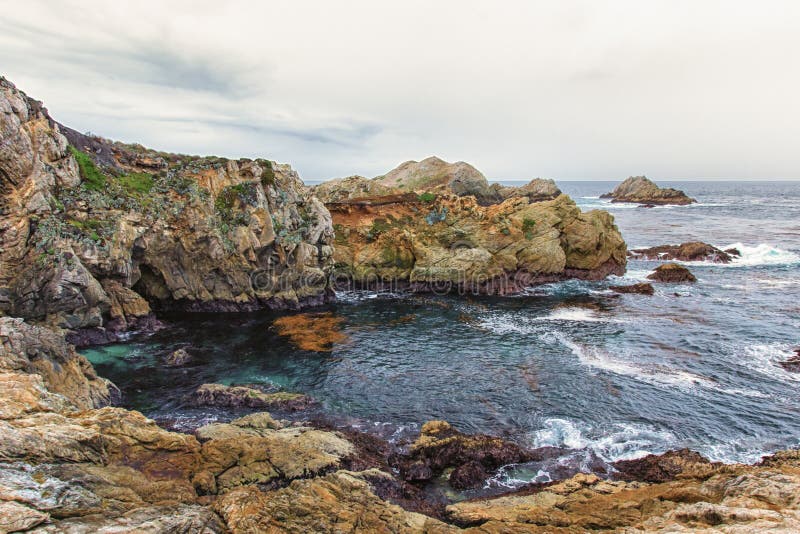 Point Lobos State Natural Reserve Stock Photo - Image of ecological ...