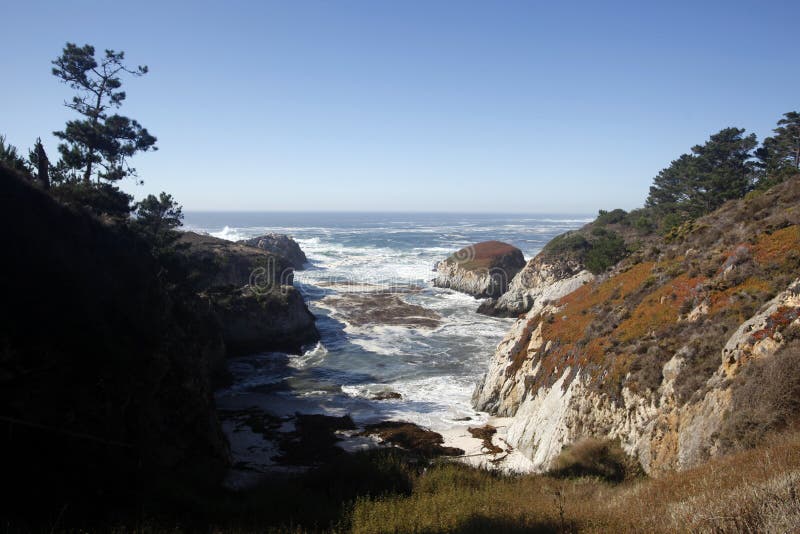 Point Lobos State Reserve, California Stock Image - Image of seagulls ...