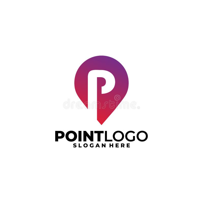 Point Logo Vector Design Isolated Stock Vector - Illustration of icon ...