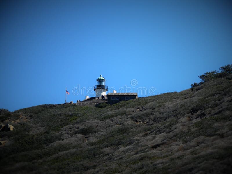 Point Loma light house stock photo. Image of sight, light - 89277392