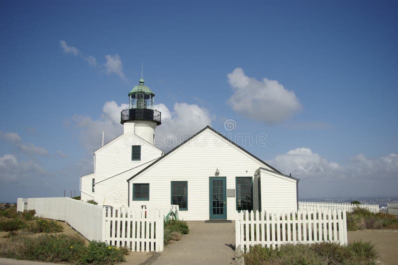 Point Loma Lighthouse stock image. Image of direction - 13305599