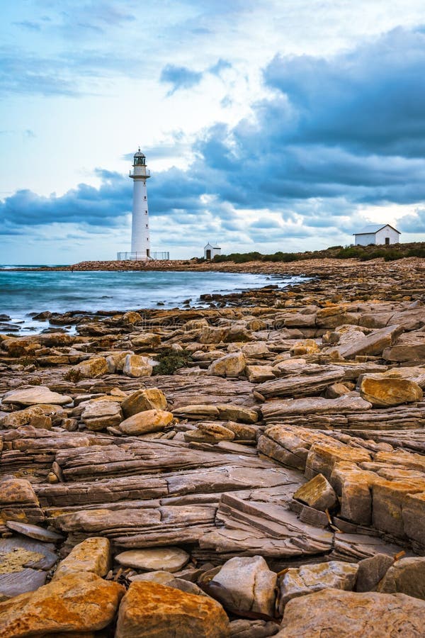 Point Lowly Lighthouse stock photo. Image of outdoor - 255075802