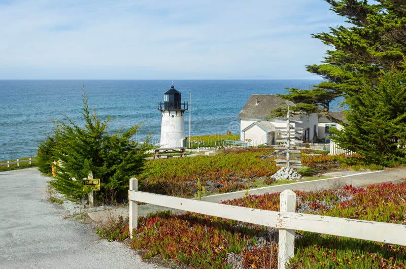 Point Montara Lighthouse stock photo. Image of clear - 47023446