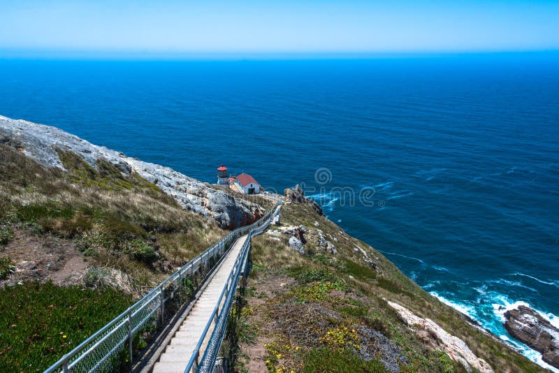 Point Reyes Lighthouse, California Editorial Stock Image - Image of ...