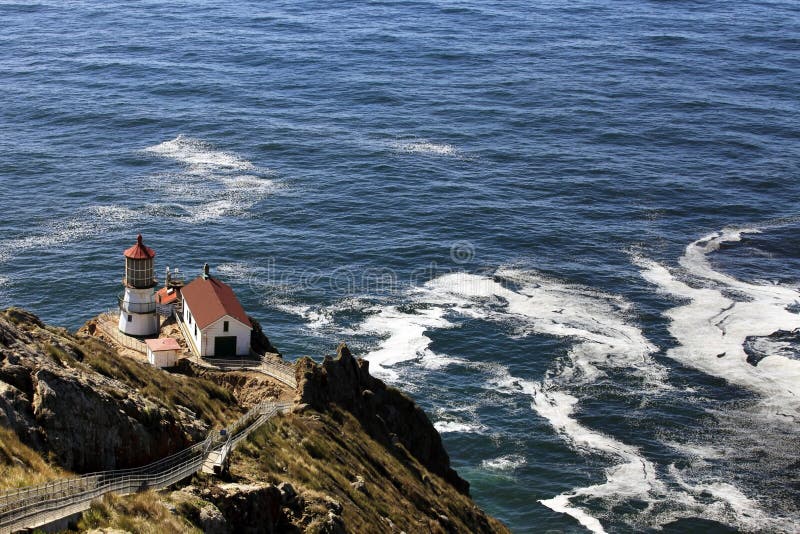 Point Reyes Lighthouse stock photo. Image of natural - 96319748