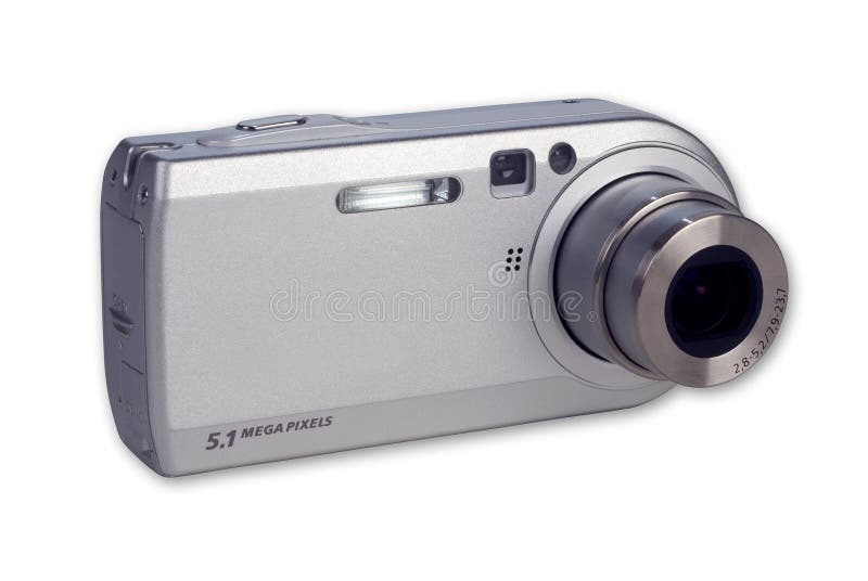 Point and Shoot Digital Camera Stock Image - Image of shoot, clipping ...