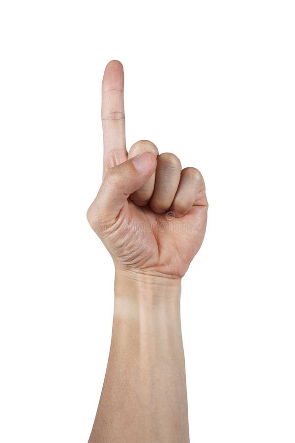 Love Sign by Hand Isolated on White Stock Image - Image of peace, curve ...