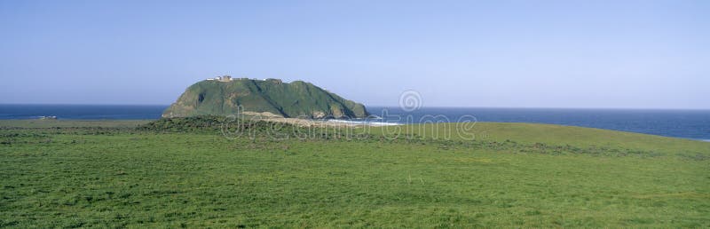 Point Sur Lighthouse at Big Sur, California Stock Image - Image of ...