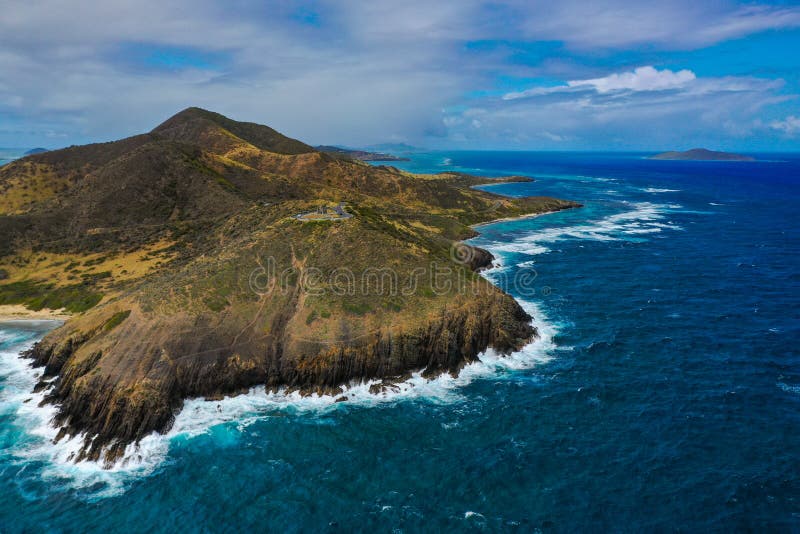 Point Udall Saint Croix US Virgin Islands Stock Photo - Image of rock ...