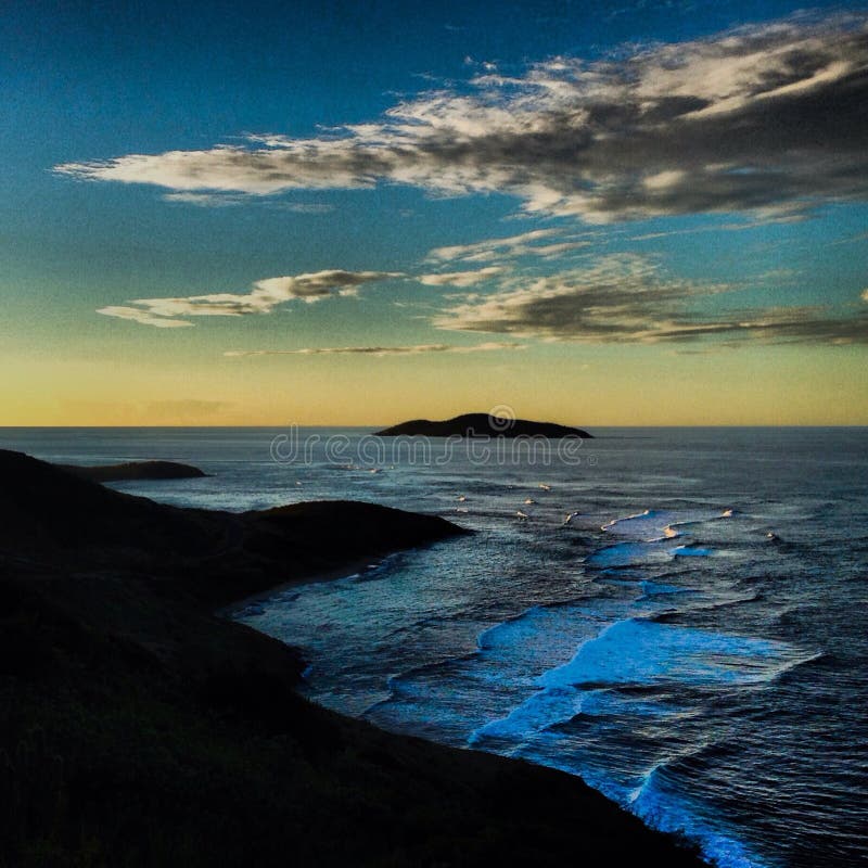 Point Udall at Sunset stock image. Image of skyporn, udall - 44431449