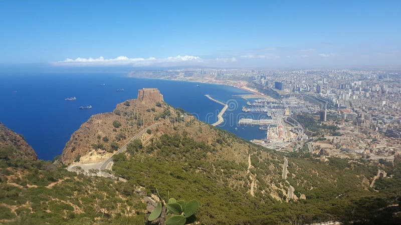 From the Point of View of Oran Stock Image - Image of leave, highest ...