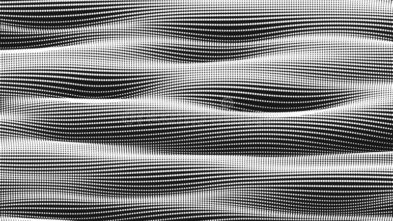 Point Wave Smooth Texture. Abstract Dot Background. Technological ...