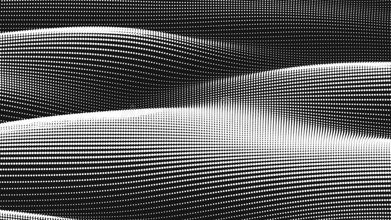 Point Wave Smooth Texture. Abstract Dot Background. Technological ...