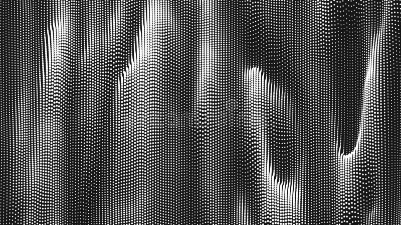 Point Wave Vertical Threads Texture. Abstract Dot Background ...
