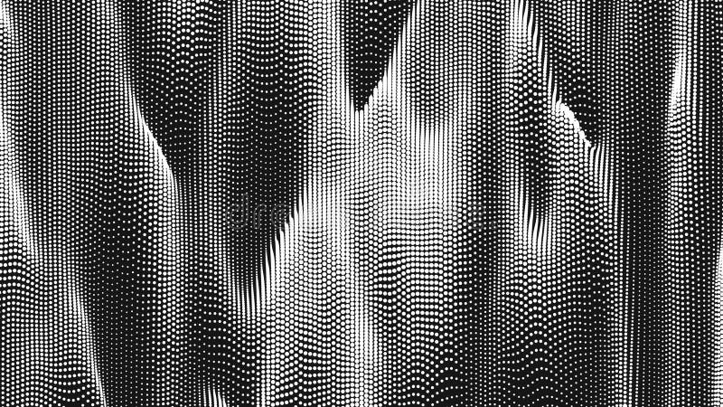 Point Wave Vertical Threads Texture. Abstract Dot Background ...