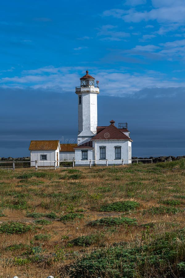 Point Wilson Lighthouse stock photo. Image of lighthouse - 283789022