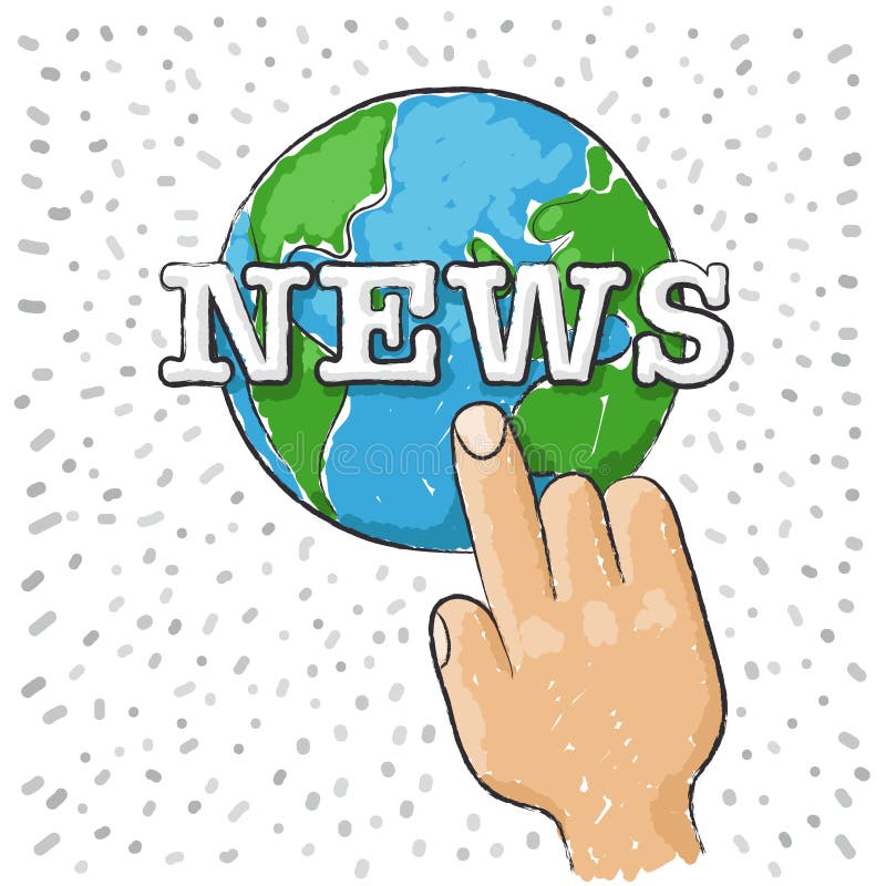 Point the world stock vector. Illustration of earth, world - 53864448