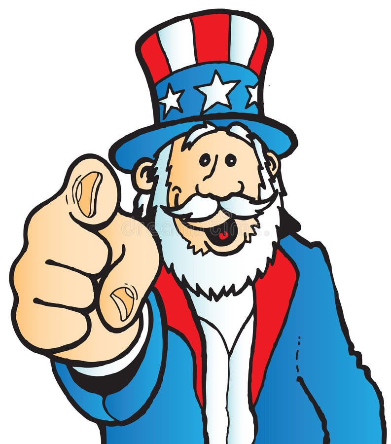 Illustration Joyeuse De Oncle Sam Illustration Stock - Illustration du ...