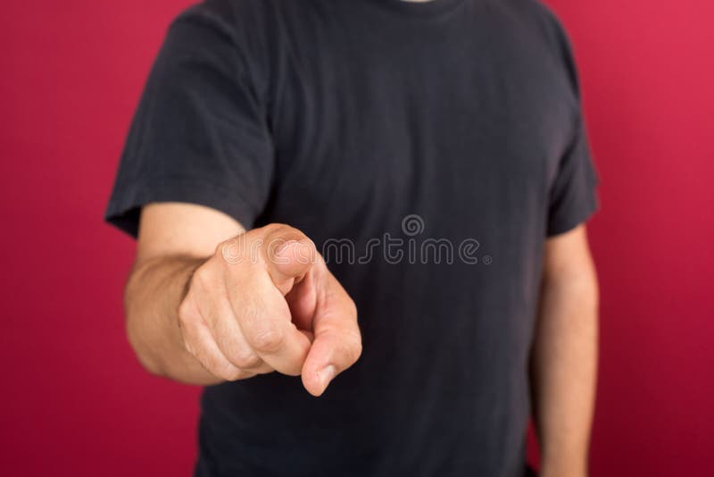 Pointage du doigt image stock. Image du concept, geste - 40875485