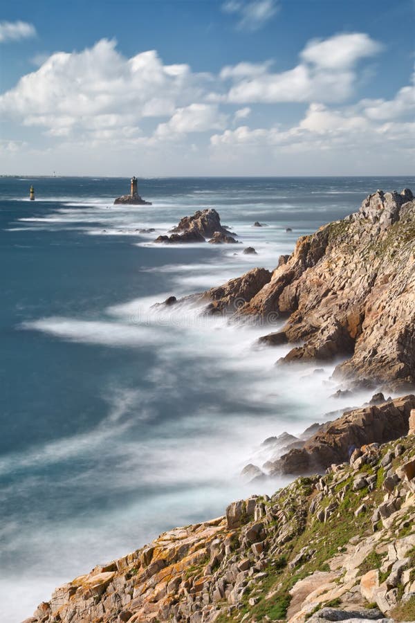 Pointe du Raz stock image. Image of atlantic, tourist - 28141107