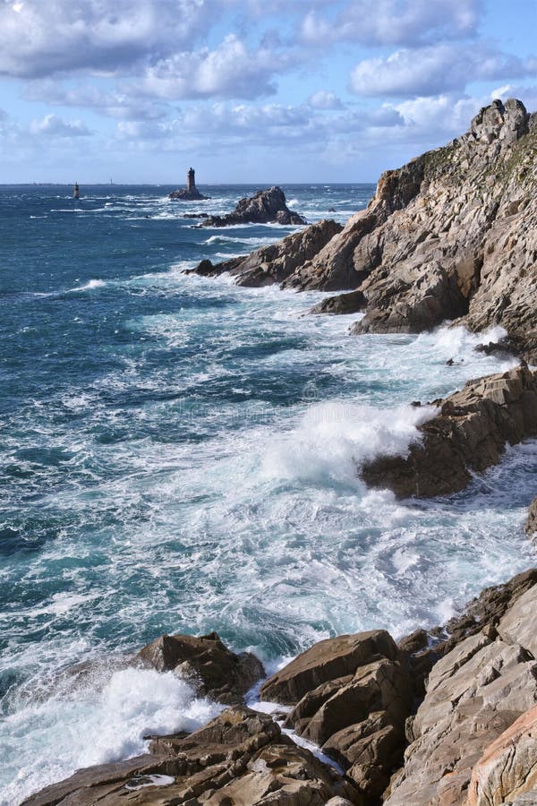 Pointe du Raz stock photo. Image of water, landscape - 28141436
