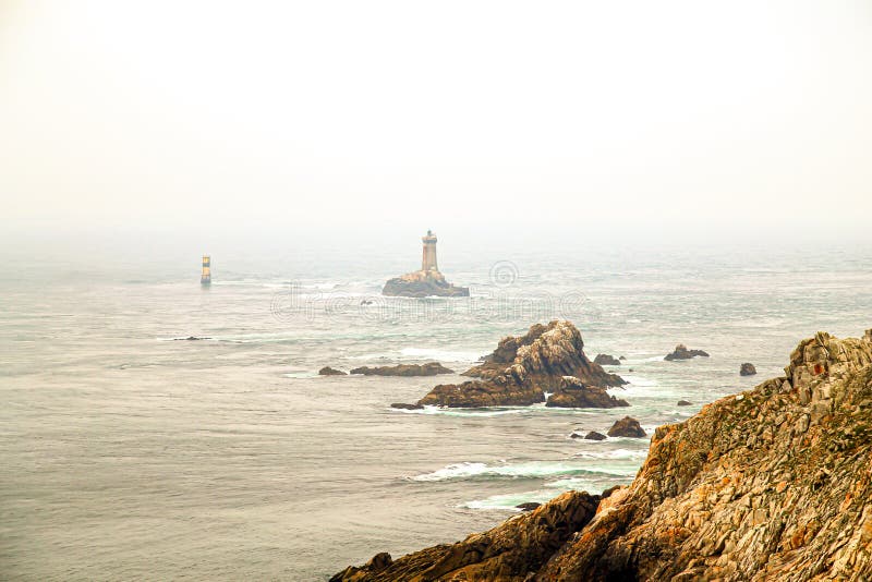 Pointe du raz in brittany stock photo. Image of summer - 254222328