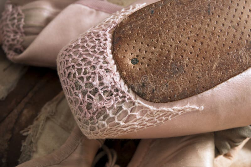 Pointe shoes stock photo. Image of dirty, ribbon, item - 31015004