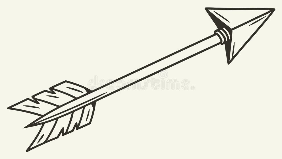 Pointed Arrow Direction Vector Illustration, Guidance Indicator, Vector ...