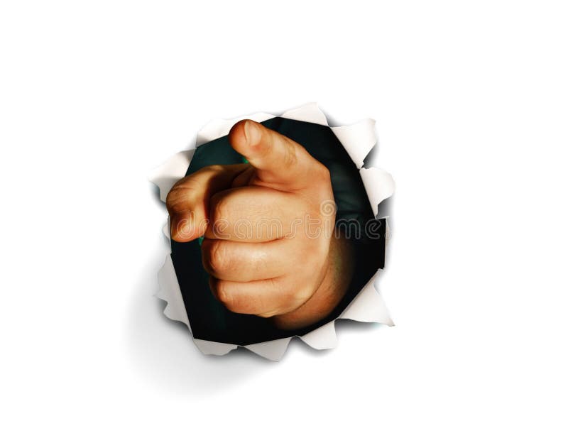 Pointed Finger stock image. Image of white, pointed, index - 5122991