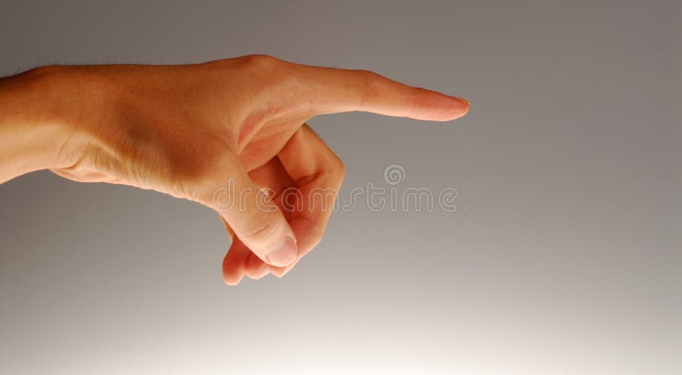 Pointed finger stock photo. Image of parts, body, accusation - 944368