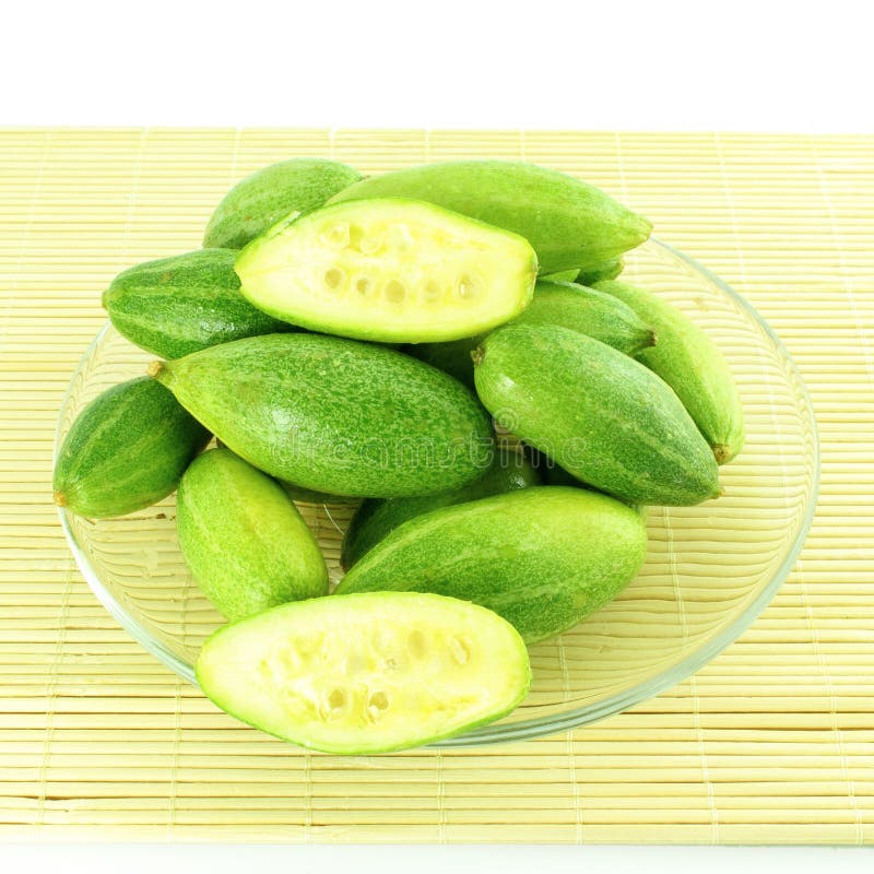 Pointed Gourd Parval in Dish Stock Photo - Image of nursery, dietary ...