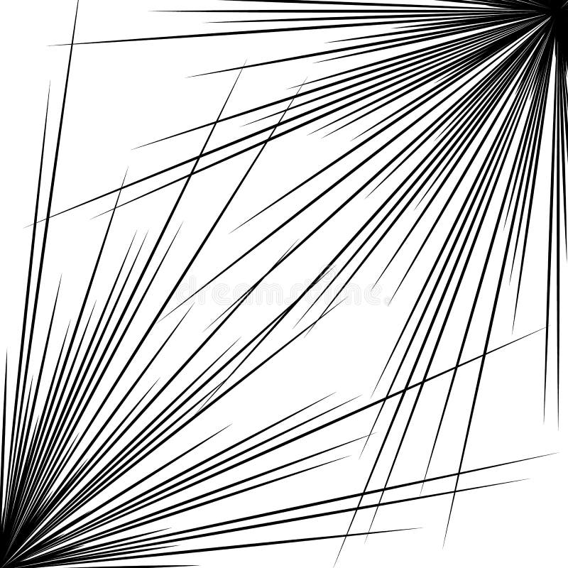Pointed, Sharp Abstract Shape, Element. Radiating, Bursting Edgy Stock ...
