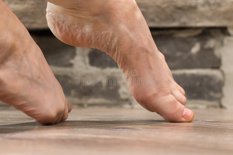 Toe pointed down stock image. Image of foot, health - 293394177