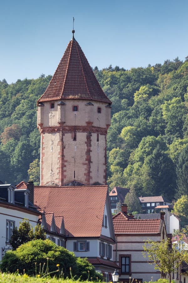 Pointed Tower Surrounding Houses Stock Photos - Free & Royalty-Free ...