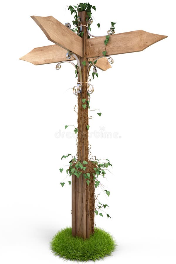 Old road sign post stock illustration. Illustration of index - 15587747