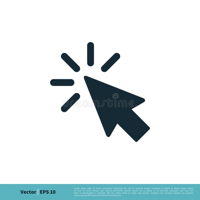 Pointer Arrow Icon Vector Logo Template Illustration Design. Vector EPS ...