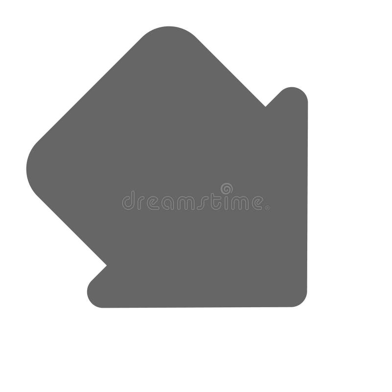 Pointer, Arrow in Modern Flat Style. Arrow Button Isolated on White ... Pointer, Arrow in Modern Flat Style. Arrow Button Isolated on White ...