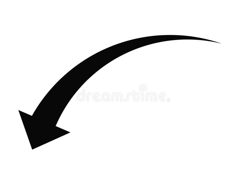 Pointer Click Icon Website Arrow Or Hand Cursor Tool Computer Interface Button Stock