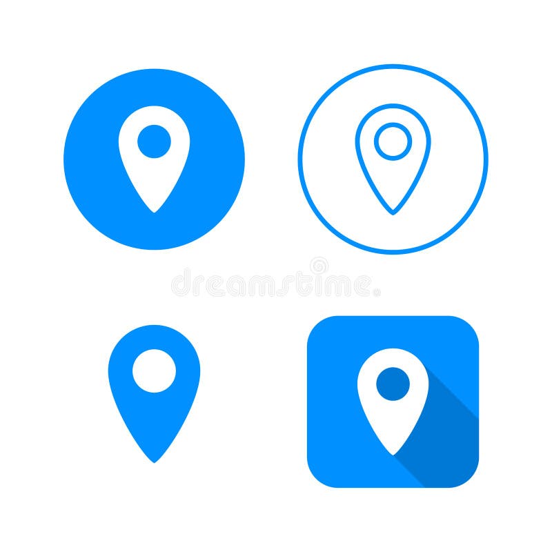 Pointer Icon, Four Variants, Classic Symbol, Icon in Circle, Outlined ...