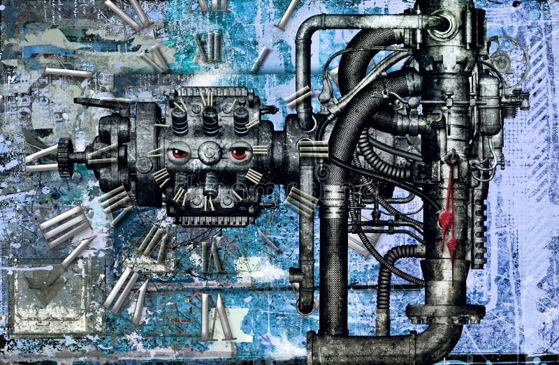 Without pointer no time? stock illustration. Illustration of numerals ...