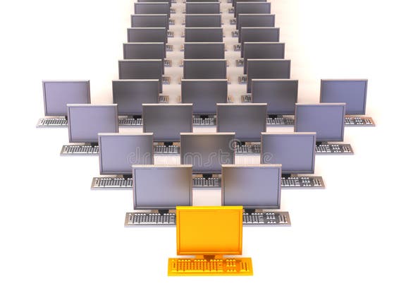 Pointer from Pc stock illustration. Illustration of pointer - 5133451