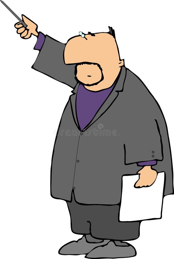 Pointerman stock illustration. Illustration of point, male - 451160