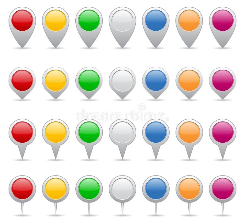 Sticker set stock vector. Illustration of green, colorful - 9896224