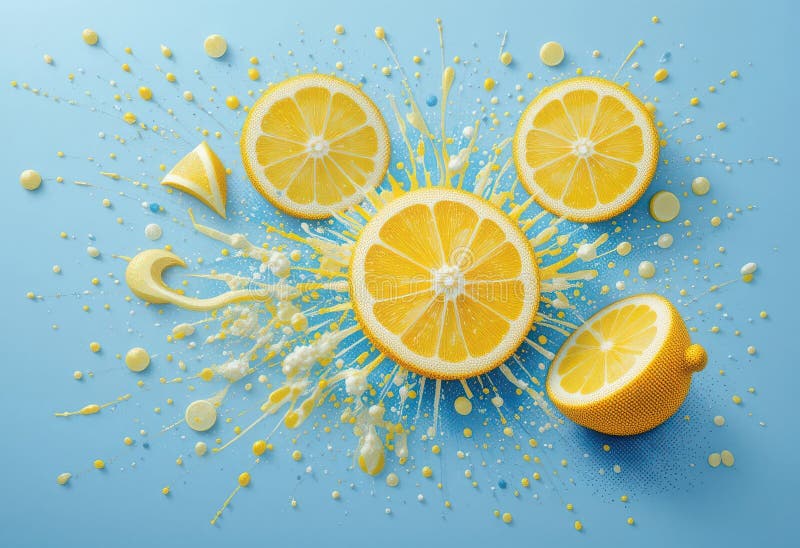 Pointillism Lemons Stock Illustrations – 5 Pointillism Lemons Stock ...