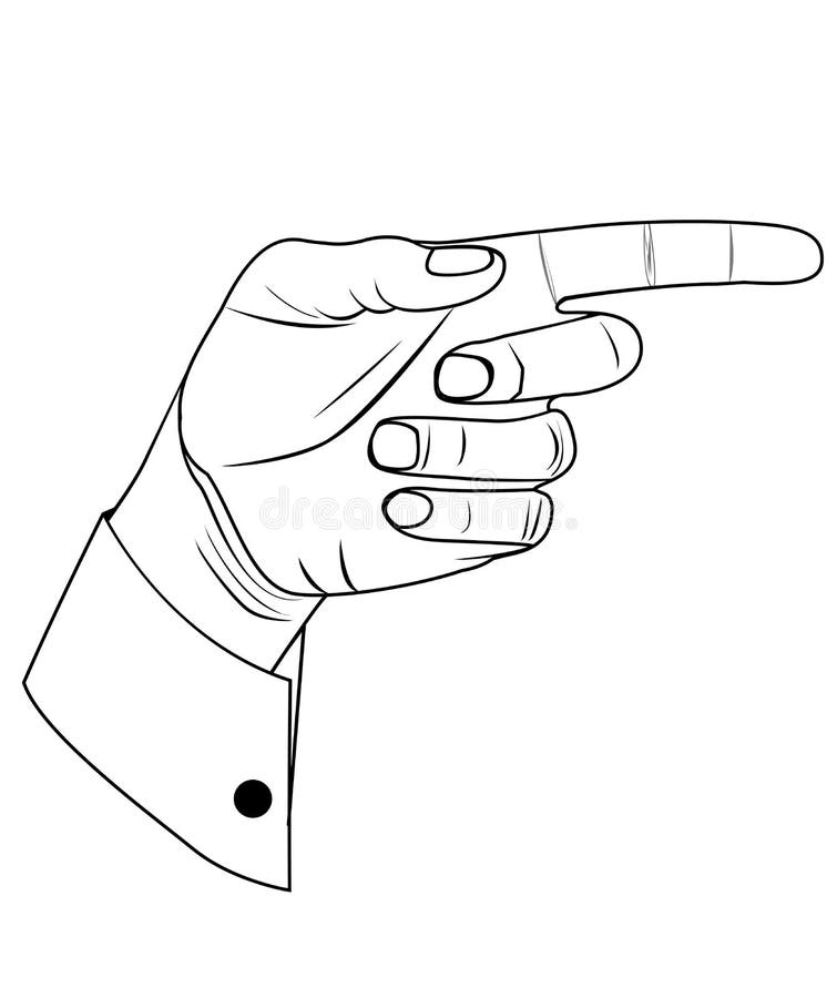 Pointin Hand Stock Illustrations – 11 Pointin Hand Stock Illustrations ...